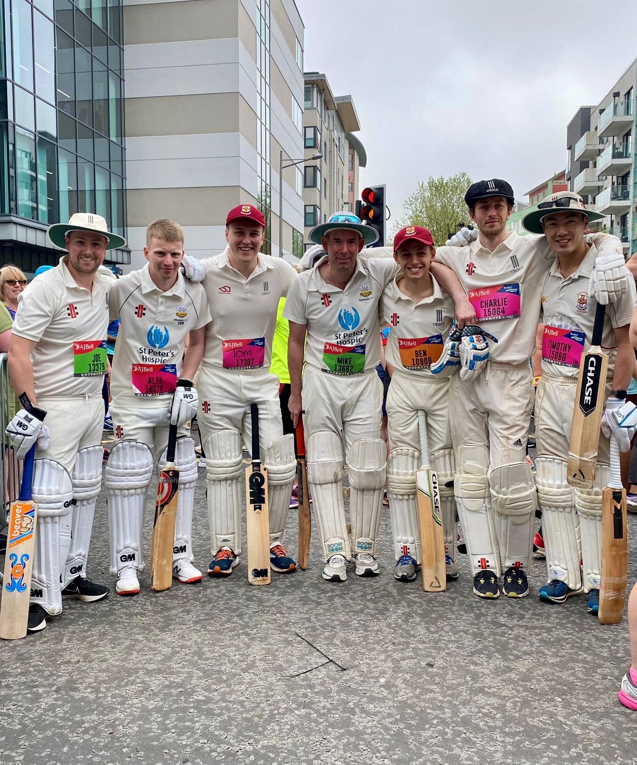 Bohemians complete Great Bristol Run in their full cricket kit ...